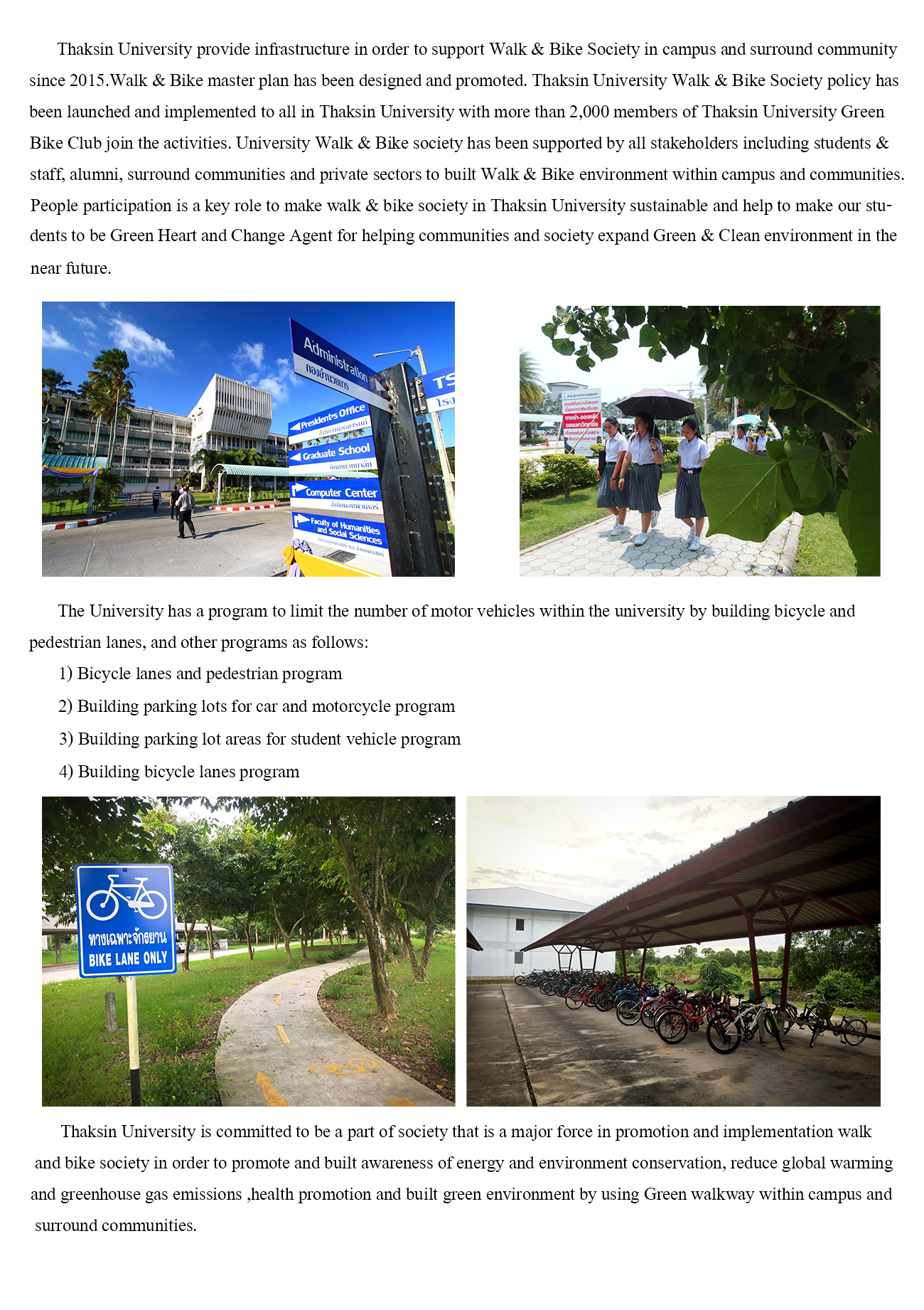 TSU GreenHeart Thaksin University